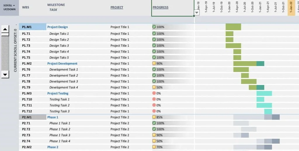 How to make a Gantt Chart in Minutes| Step by Step