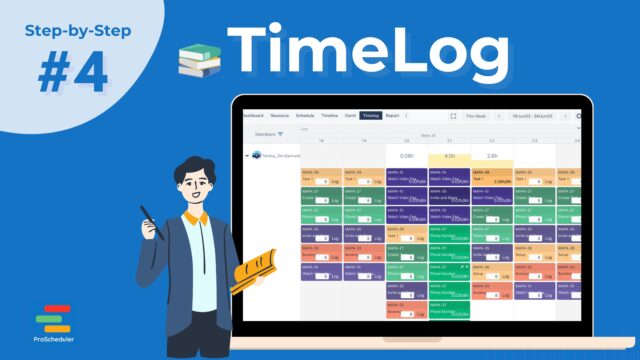 TimeLog in Jira using TeamBoard ProScheduler