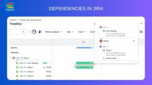 Dependencies in Jira and manage linked issue in Gantt View