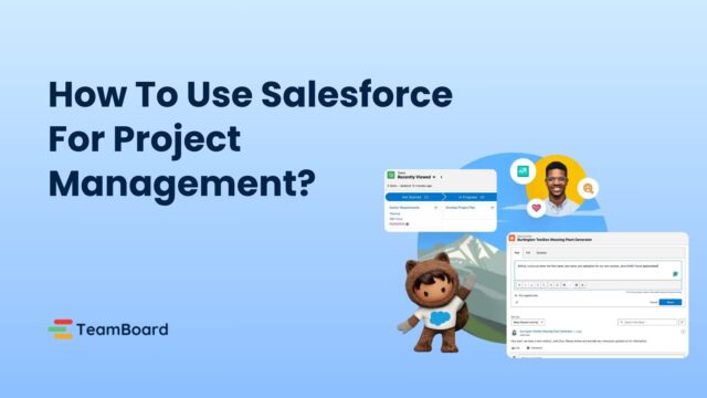 How To Use Salesforce For Project Management? - TeamBoard - Resource planning, project ...