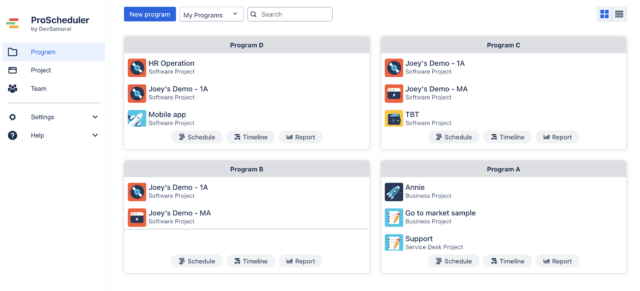 How to Manage Multiple Jira Projects on a Single Board? - TeamBoard - Resource planning, project ...