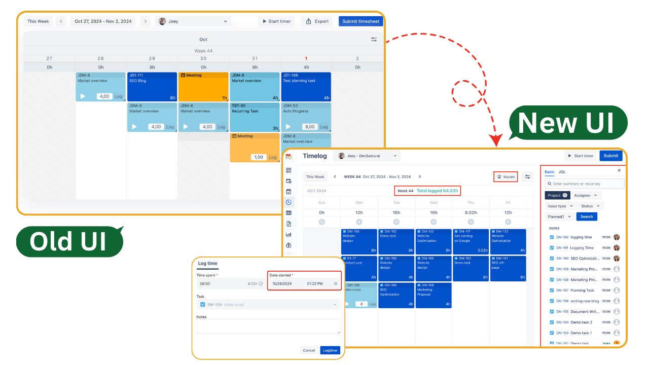 New UI Improvements in TeamBoard TimePlanner V1.3.13 - Jira Cloud Edition - TeamBoard - Resource ...