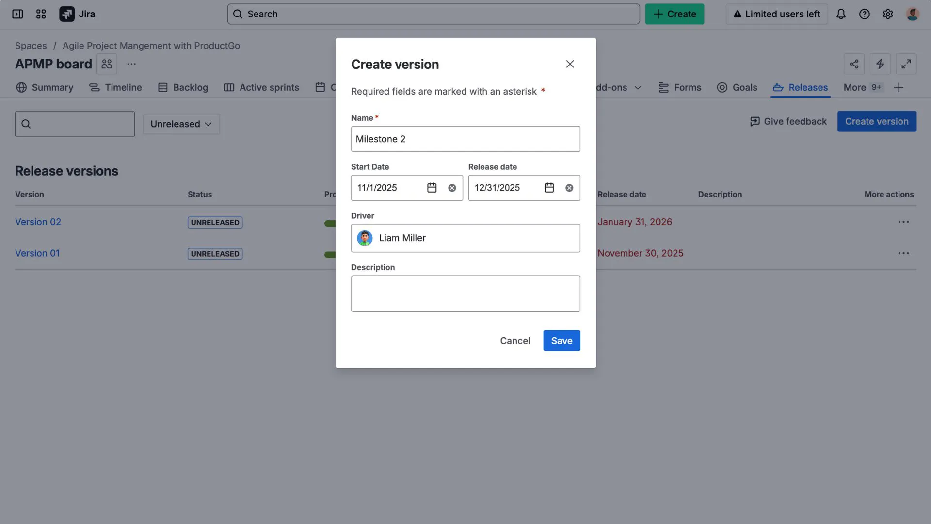 How to define milestones in Jira?