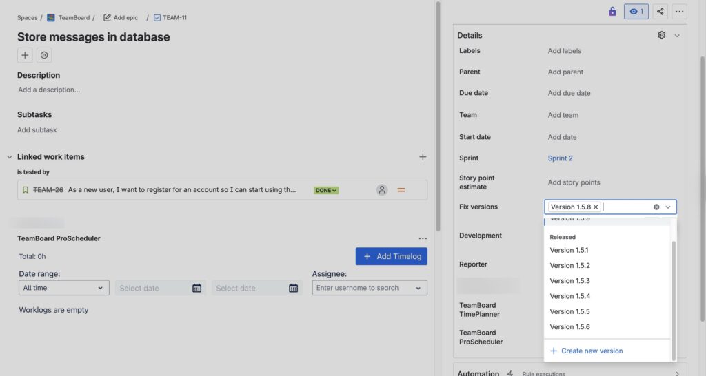 How to Connect Sprint Planning with Release Timelines in Jira | TeamBoard