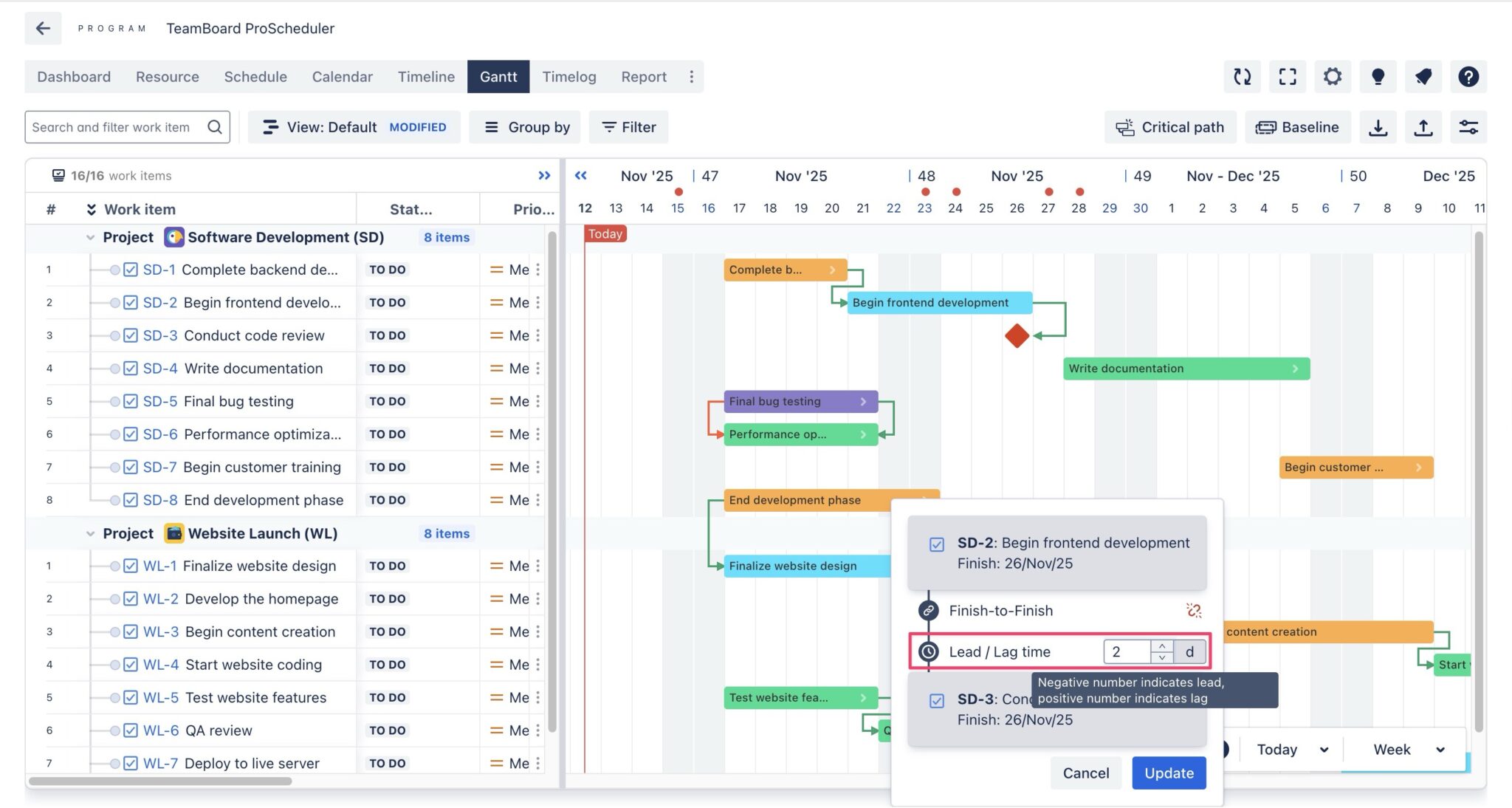 How to Track Cross-Project Dependencies in Jira - TeamBoard - Resource ...