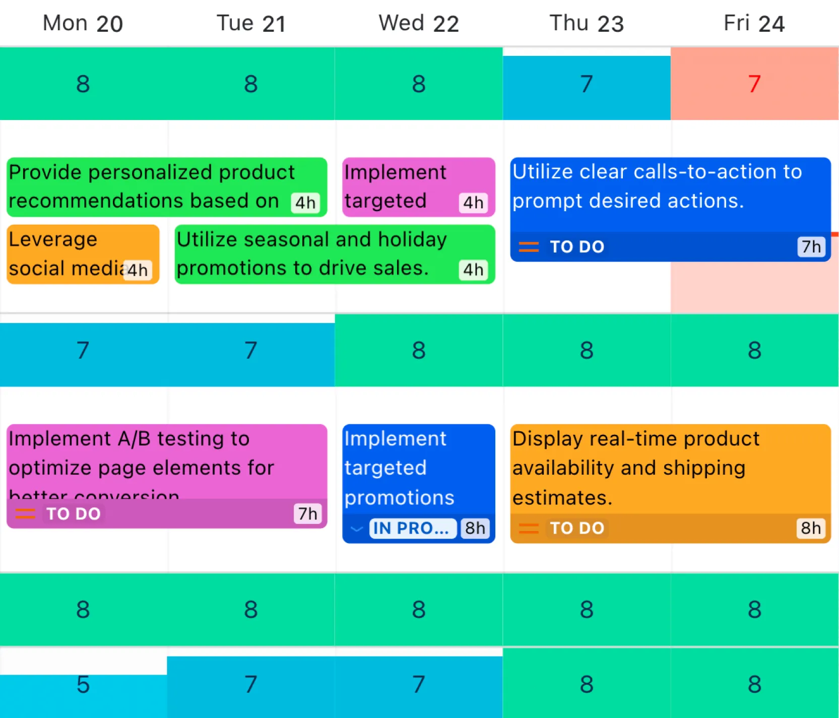 Homepage - Demo - TeamBoard - Resource planning, project management and ...